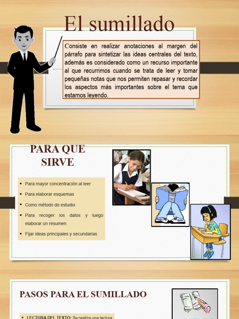 Técnica de Sumillado: Guía Práctica | PDF | Comprensión lectora | Cognición