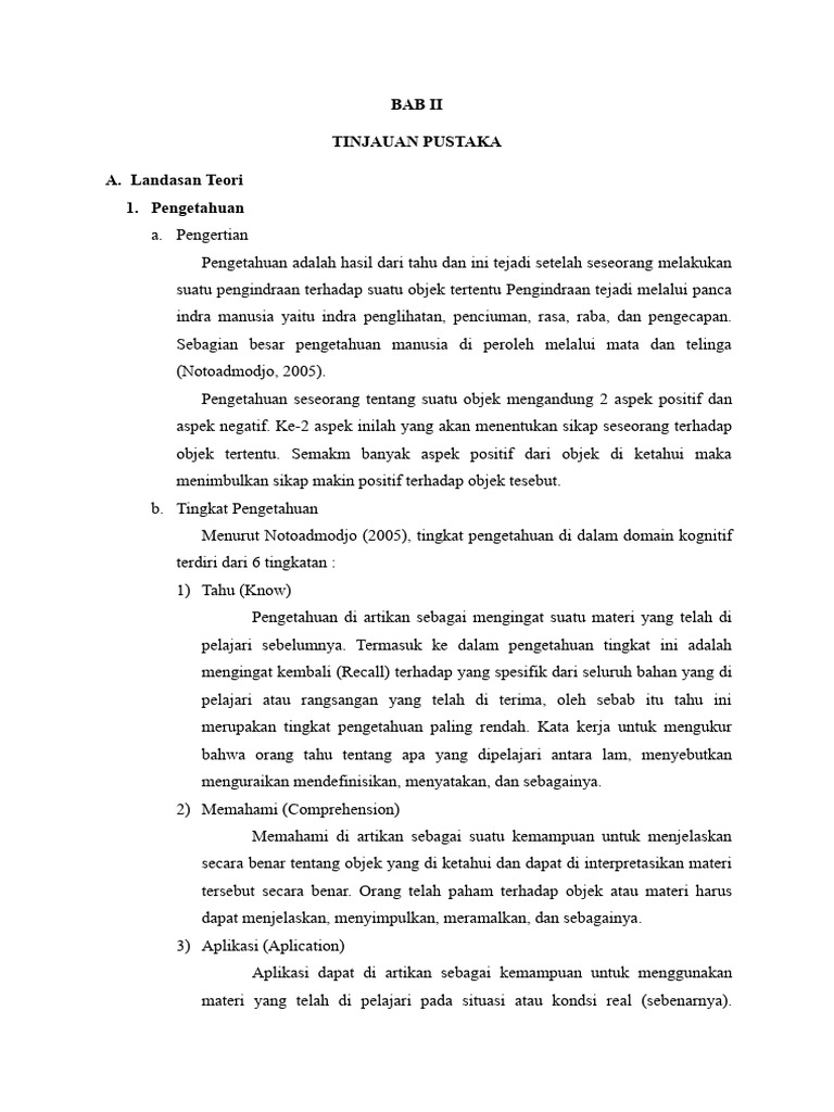 BAB 2 Dan 3 Novra Done (1) - 2 | PDF