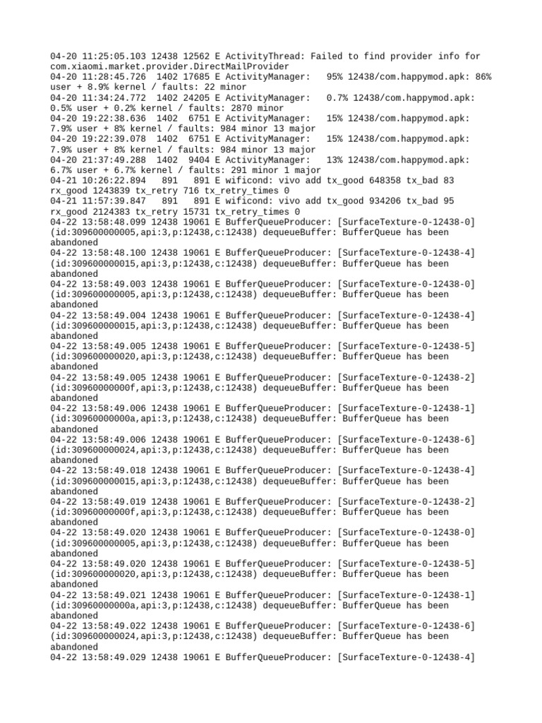 Log | PDF | Computing | Software