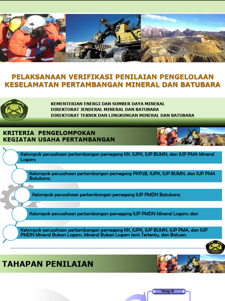 Materi Aspek Keselamatan Pertambangan | PDF