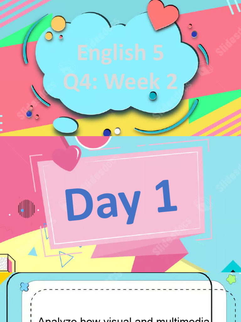 Eng5 q4w2 Melc | PDF | Multimedia | Graphics
