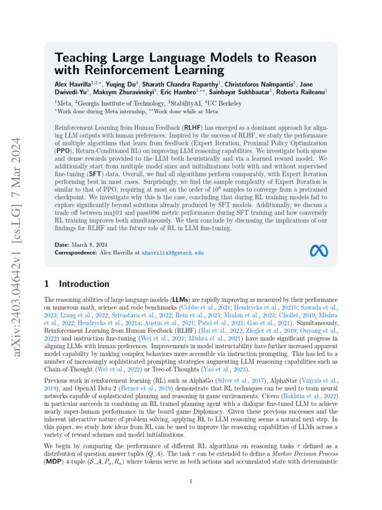 RL Enhances LLM Reasoning | PDF | Computational Neuroscience | Machine Learning