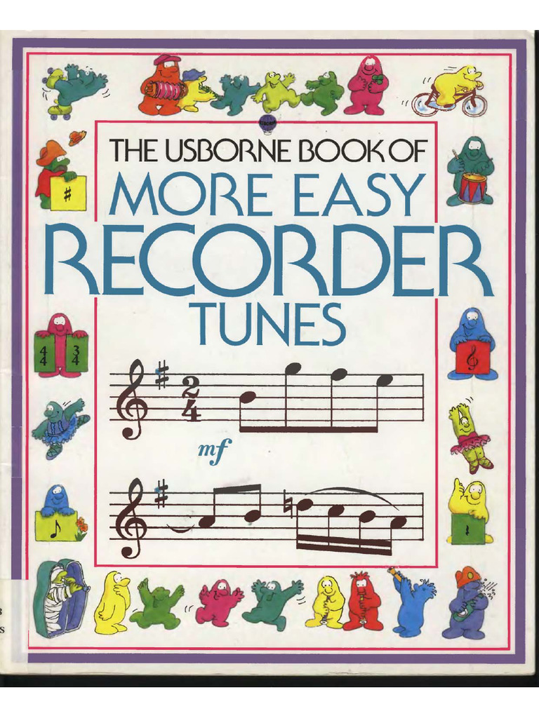 The Usborne Book of More Easy Recorder Tunes by Anya Suschitzky | PDF