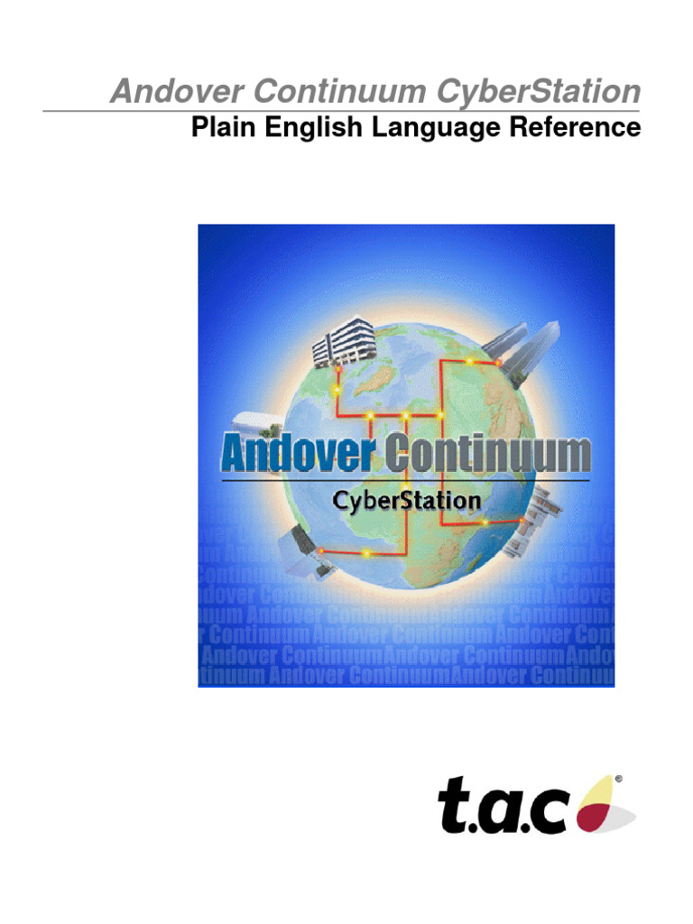 Andover Continuum CyberStation Guide | PDF | Computer Program | Programming