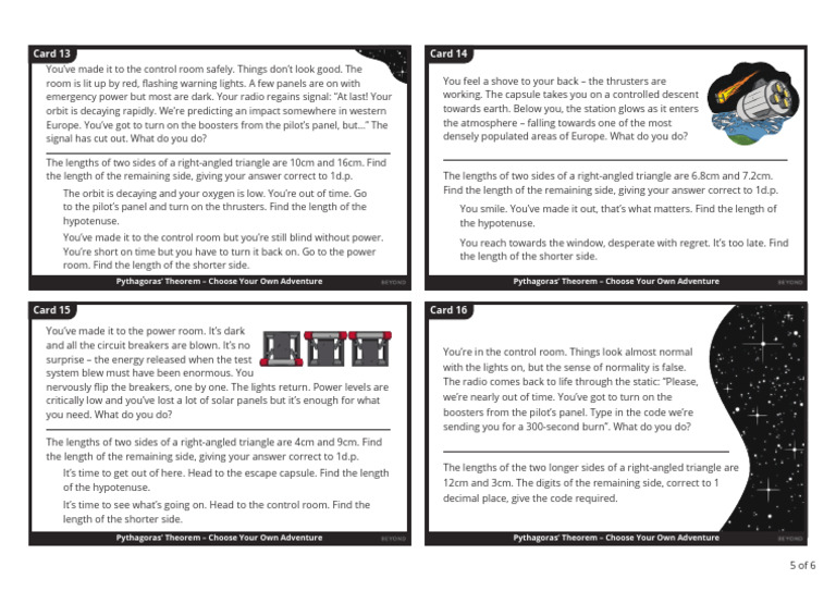 Pythagoras Theorem-5 | PDF | Solar System | Astronautics