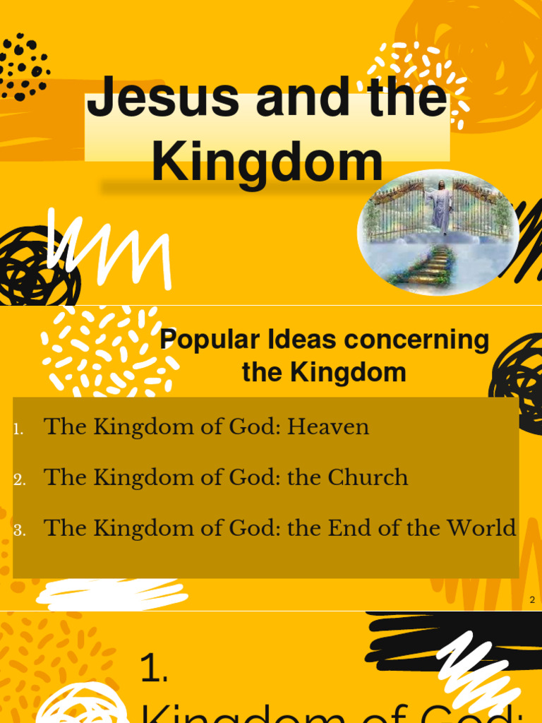 Jesus And The Kingdom 0 Pdf Jesus Kingship And Kingdom Of God