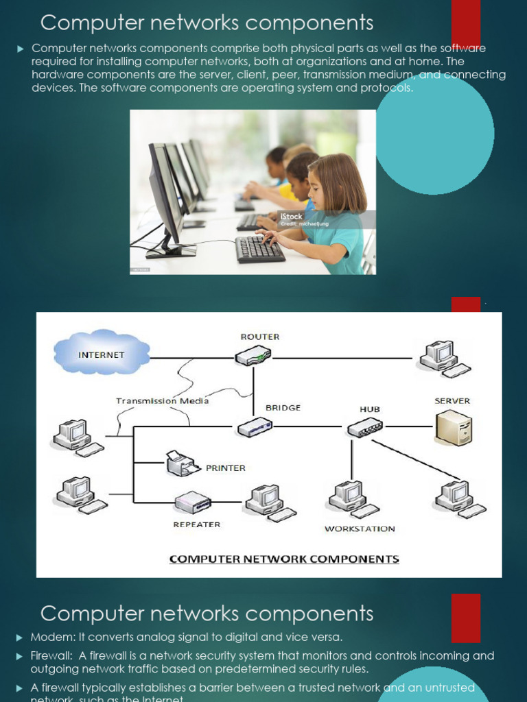 W84-85 Comonent of DATA Comm Sys | PDF | Computer Network | Firewall (Computing)