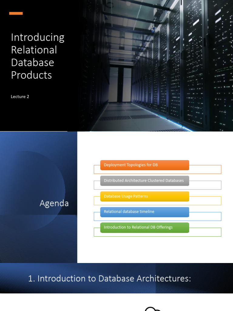 Introducing Relational Database Products-2 | PDF | Databases | Client–Server Model