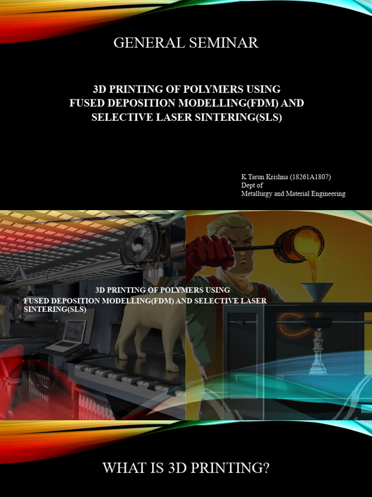 3D Printing Polymers: FDM & SLS Overview | PDF | 3 D Printing | Polymers