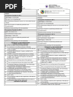 Checklist For Reclassification of T2 T3 | PDF | Technology & Engineering