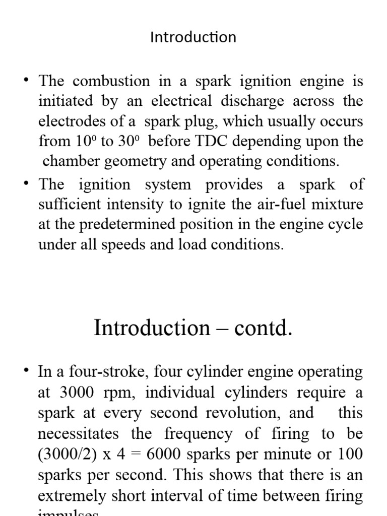 Ignition System | PDF | Ignition System | Internal Combustion Engine