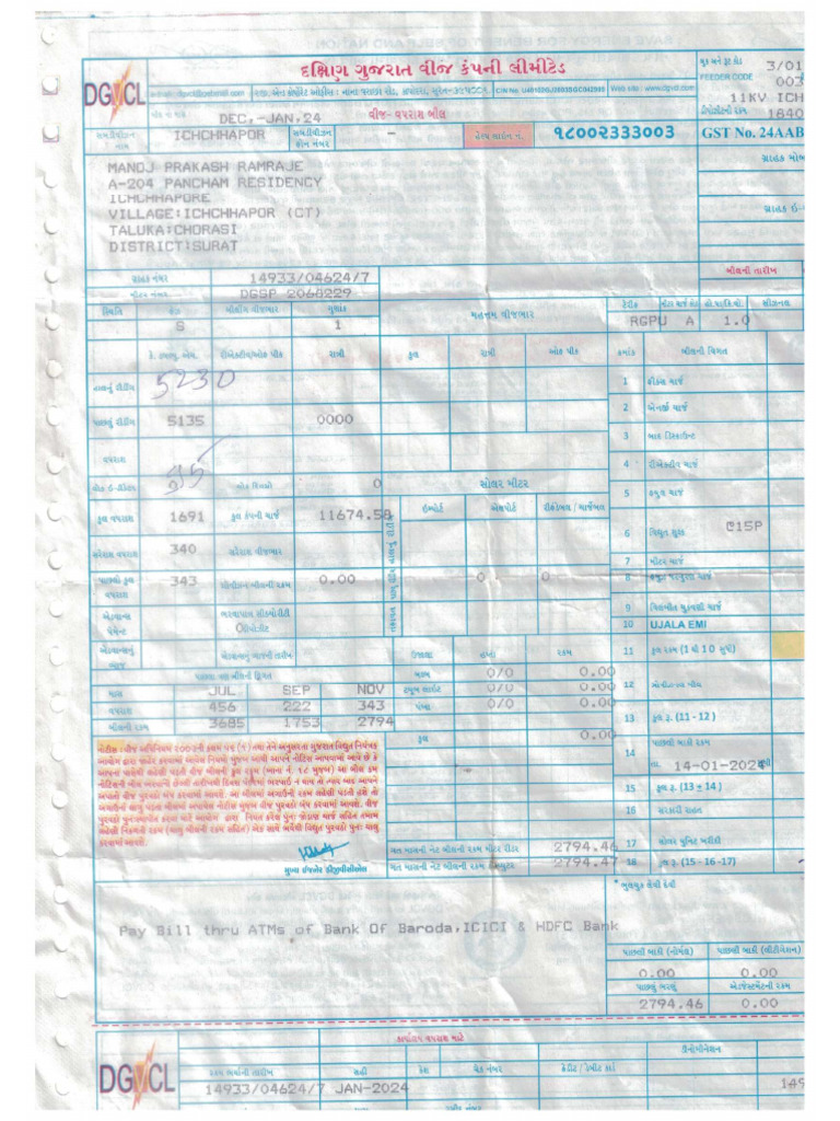 Light Bill | PDF