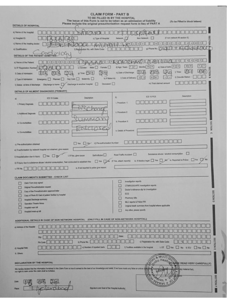 Dhana Lakshmi Obilla Insurance Documents | PDF