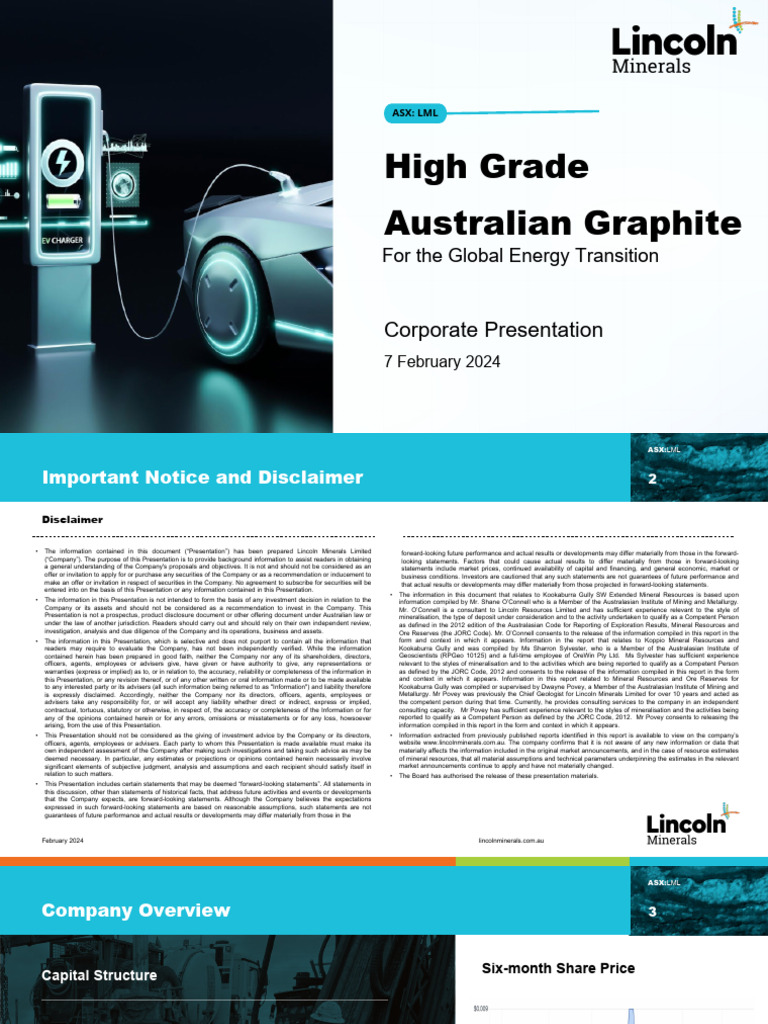 High Grade Australian Graphite | PDF | Graphite | Electric Vehicle