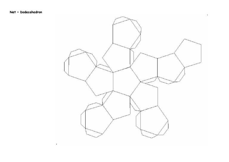 Net Dodecahedron Pdf