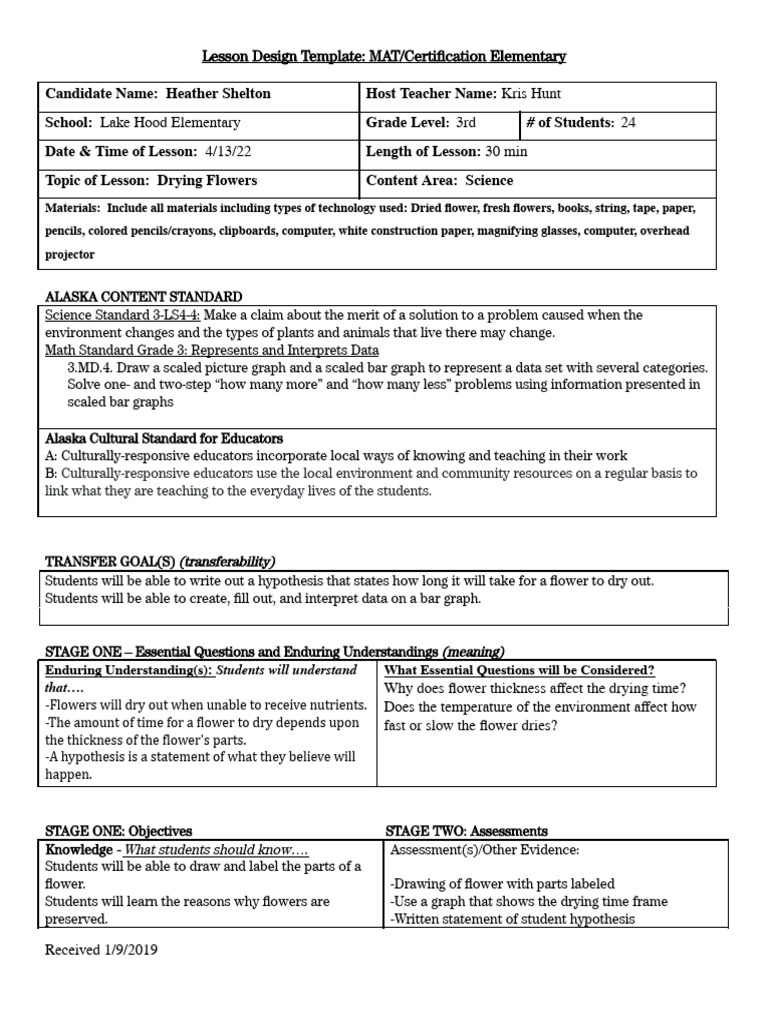 Science Lesson 3 | PDF | Flowers | Human Communication Science Lesson 3 | PDF | Flowers | Human Communication