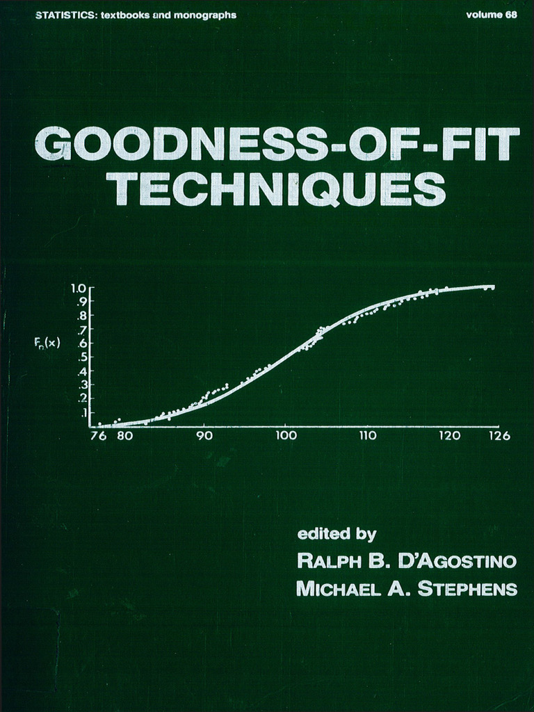 Goodness Of Fit Techniques Pdf Statistical Hypothesis Testing Hypothesis