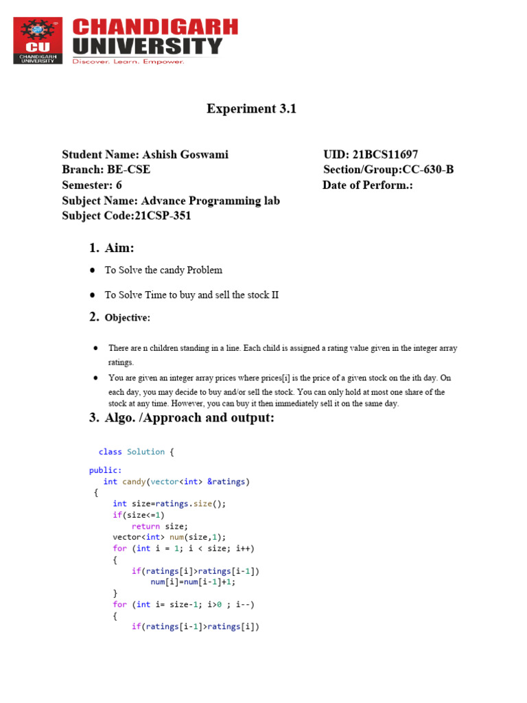 AP Exp 3.1 | PDF | Computers | Teaching Methods & Materials