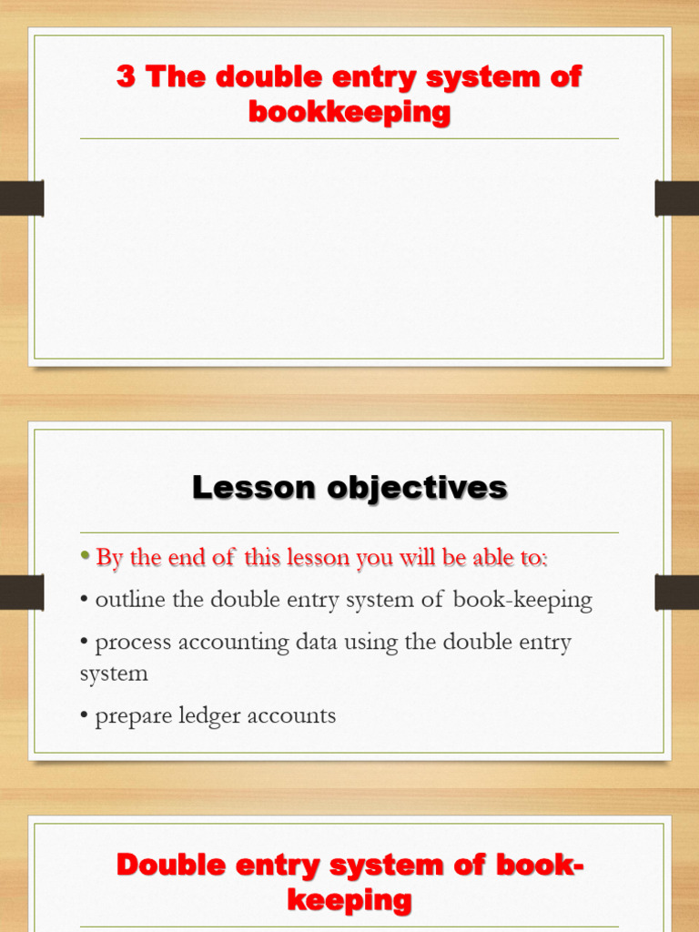 3_The_double_entry_system_of_bookkeeping | PDF