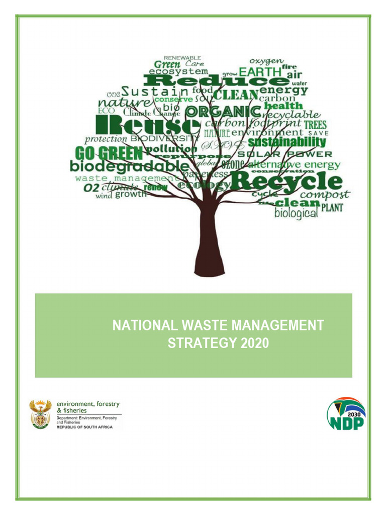 Nationalwaste Management Strategy | PDF | Waste | Recycling