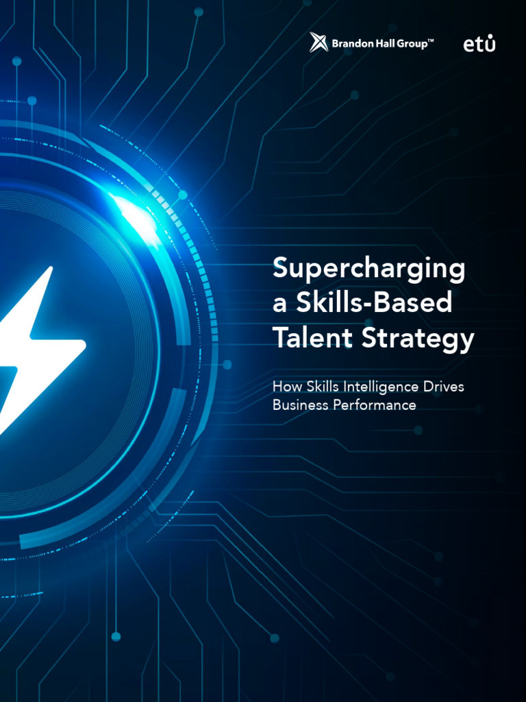 ETU - Skills Based Talent Strategy Ebook | PDF | Simulation | Learning