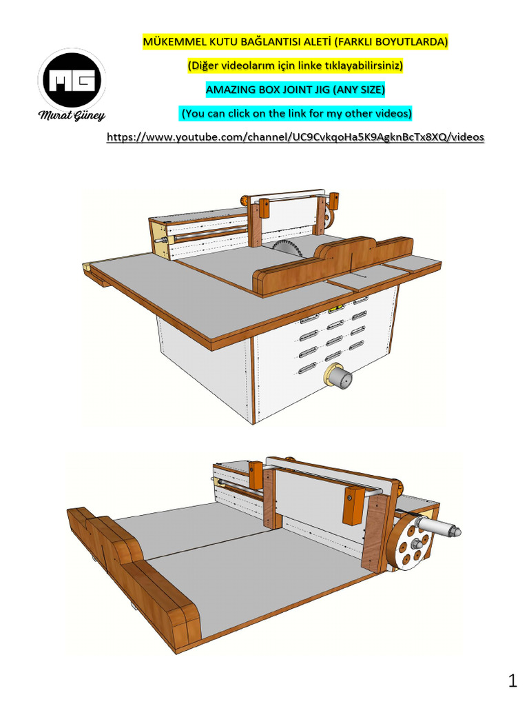 Box Joint Jig For Table Saw | PDF