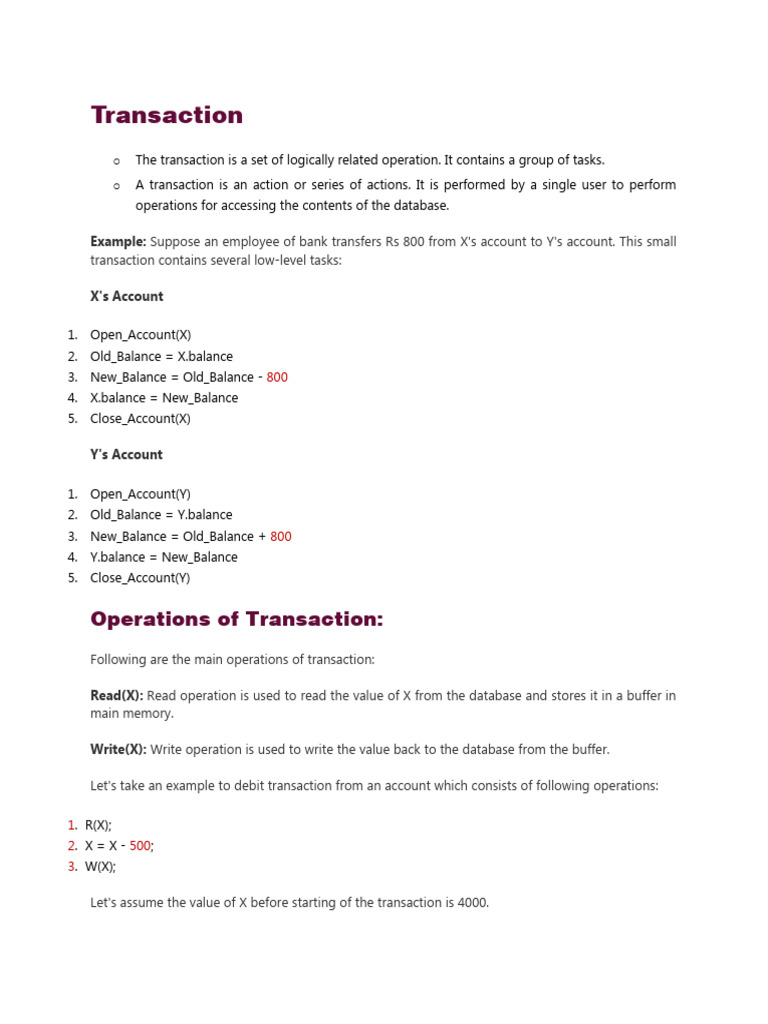 Transaction Pdf Database Transaction Distributed Computing