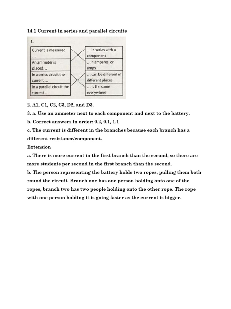 Current Flow In Series Resistors Pdf