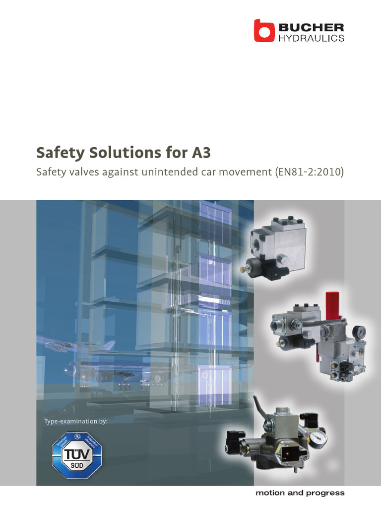 A3-Sicherheit 00 EN | PDF | Elevator | Valve