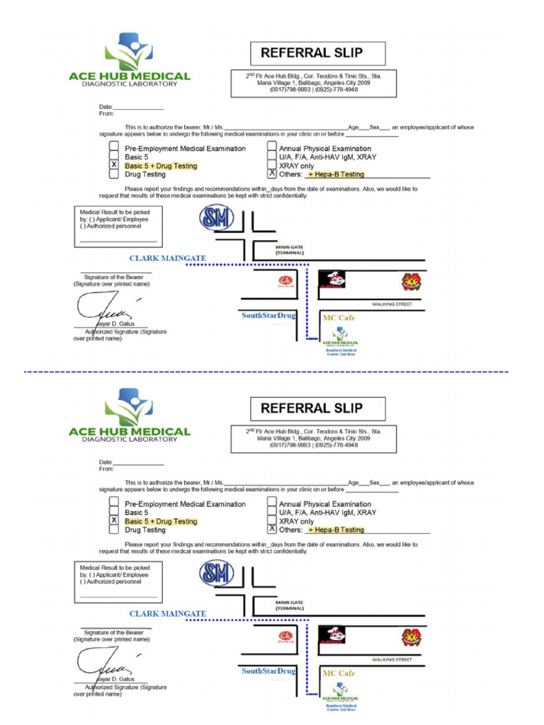 2. Medical Referral Slip | PDF