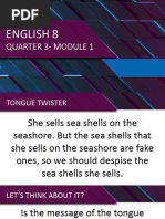 English 8 Final Exam | PDF | Verb | Adverb