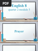 ENGLISH 8 SECOND QUARTER Module 2 | PDF | Experience | Sentence ...