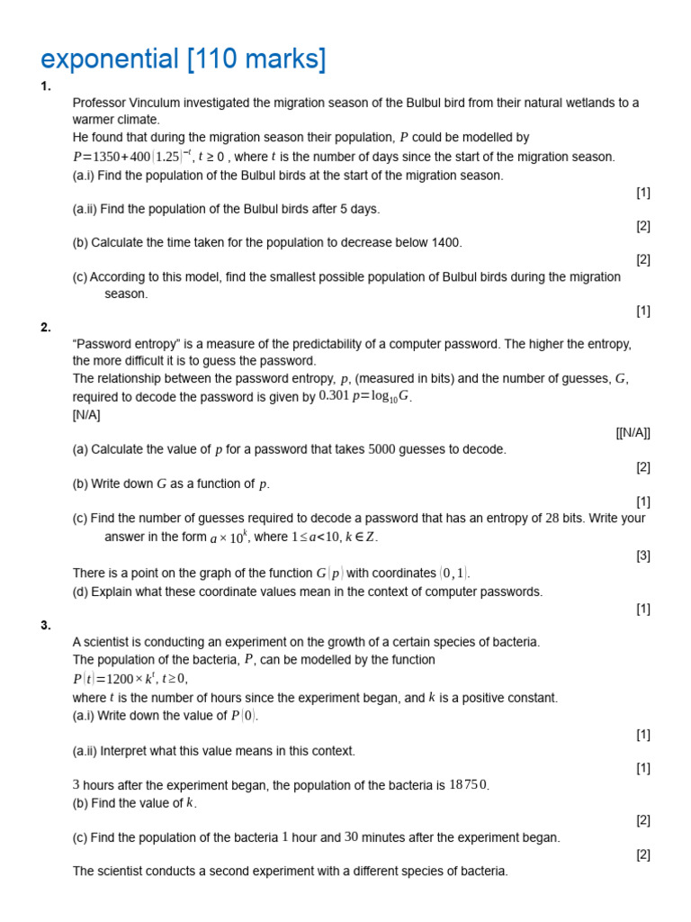 Exponential | PDF | Applied Mathematics