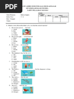 Berikut Ini 25 Contoh Soal Part of Body Kelas 5 SD Lengkap Dengan Jawabannya | PDF | Human Anatomy