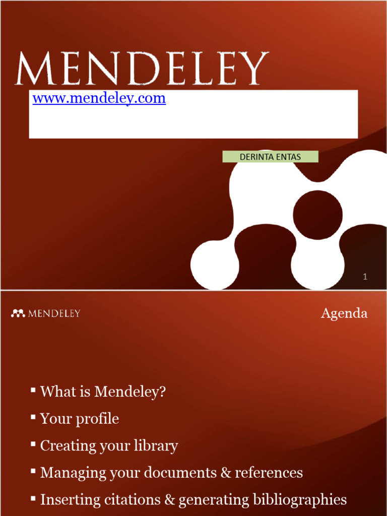 Mendeley: Reference Management Guide | PDF | Tag (Metadata) | Software