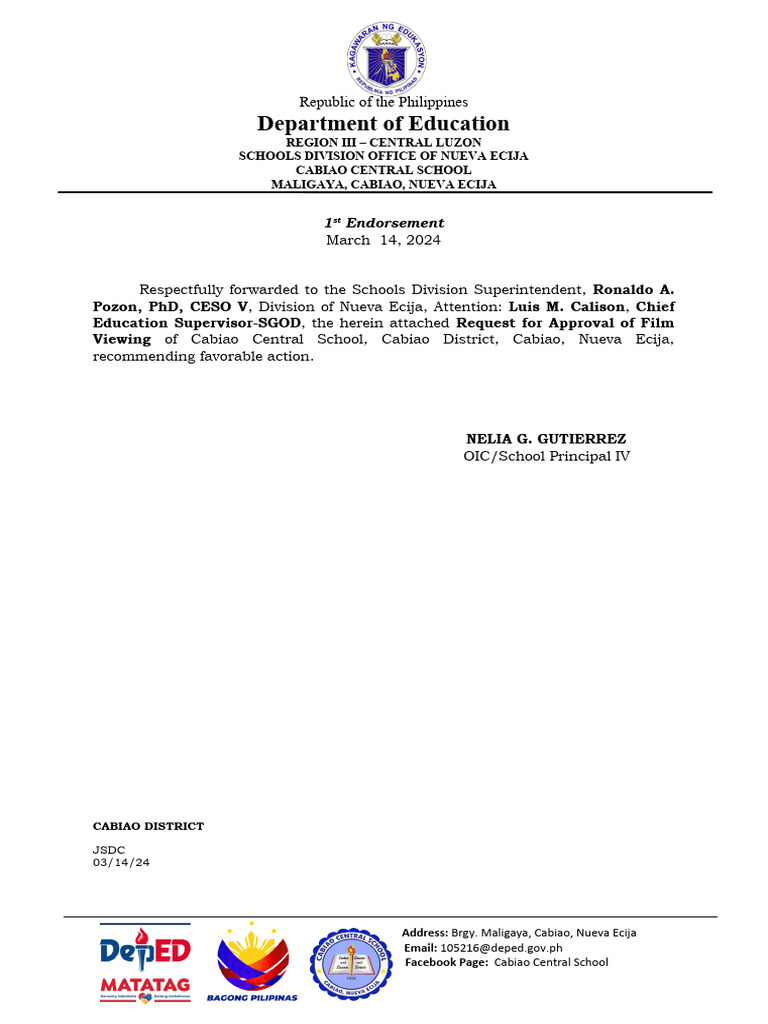 CCS-LETTERHEAD-ENDORSEMENT | PDF