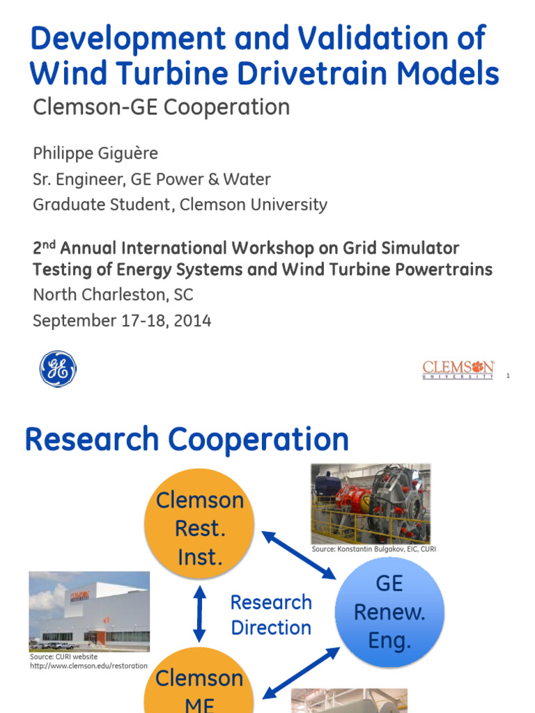 Development And Validation Of Wind Turbine Drivetrain Models Pdf