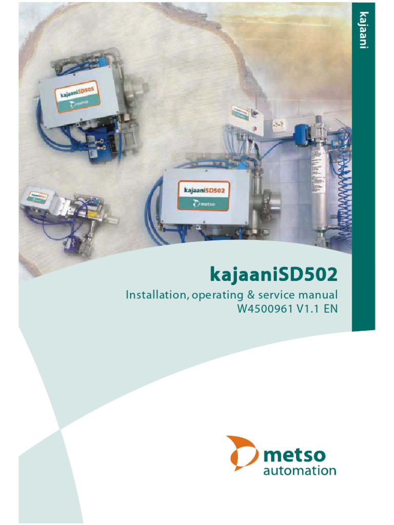 SD502 Manual en | PDF | Valve | Pipe (Fluid Conveyance)