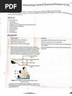 Central Venous Pressure Measurement | PDF | Blood Pressure | Heart