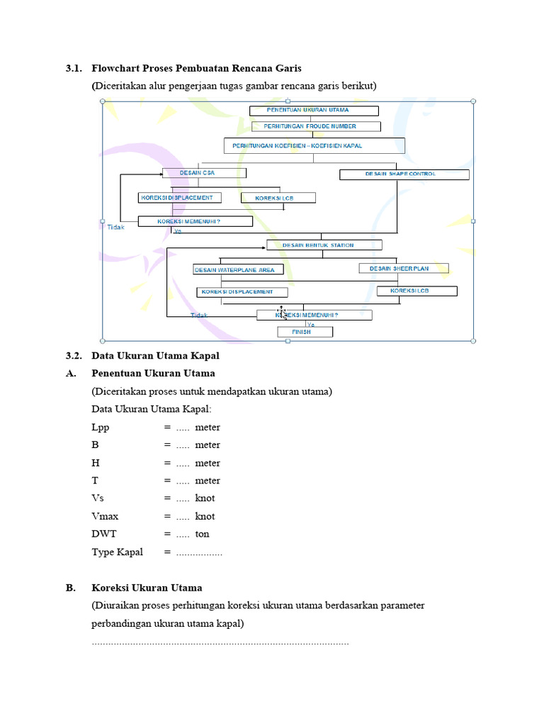 Analisis Ukuran dan Koefisien Kapal | PDF | Metode & Bahan Ajar | Sains & Matematika