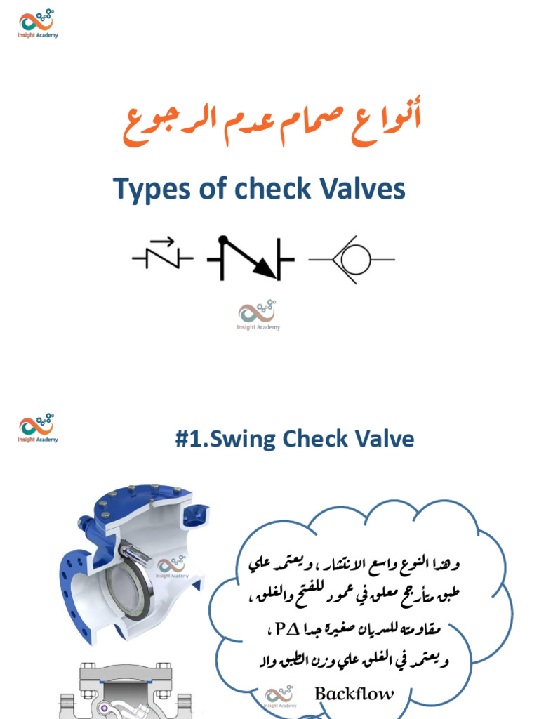 Types of Check Valves | PDF