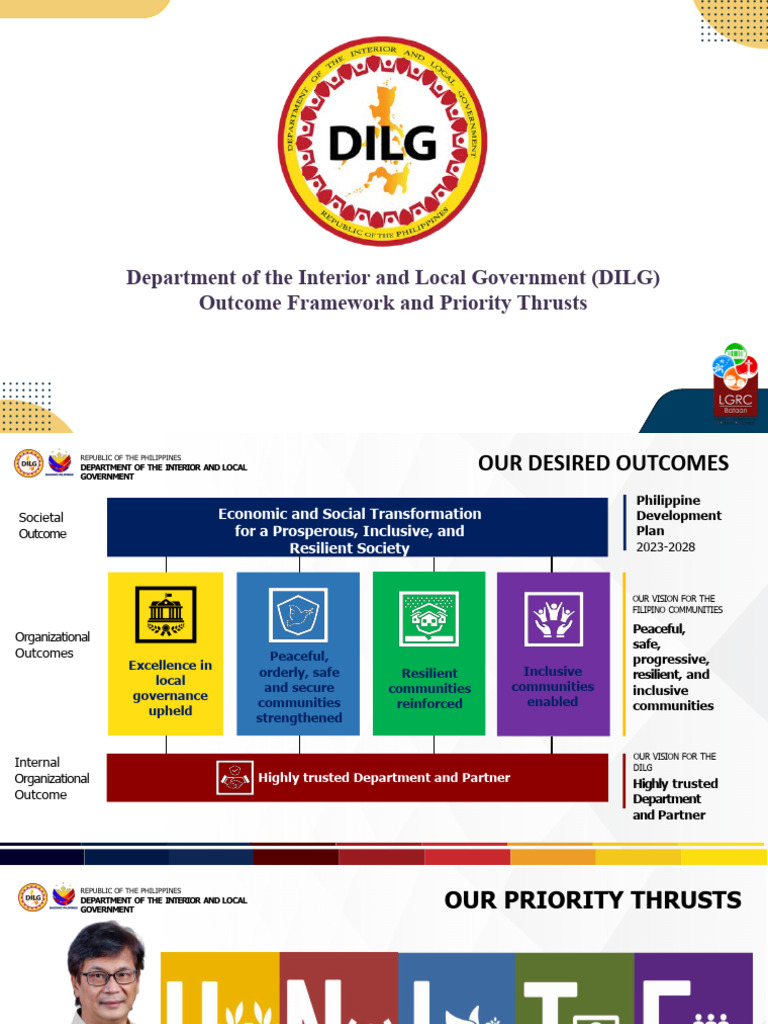 DILG PPAs | PDF | Governance | Sustainability