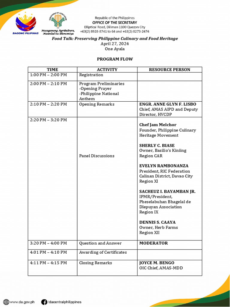 Proposed Program | PDF