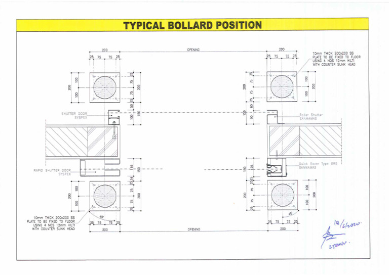 Position Typical Bollard | PDF