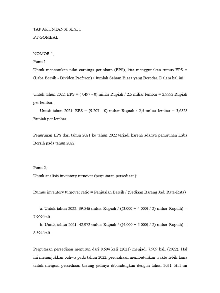 TAP AKUNTANSI SESI 1 Aksara Tunggal | PDF