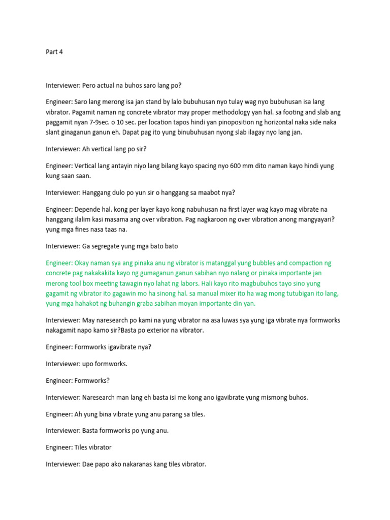 Part 4 Transcription | PDF