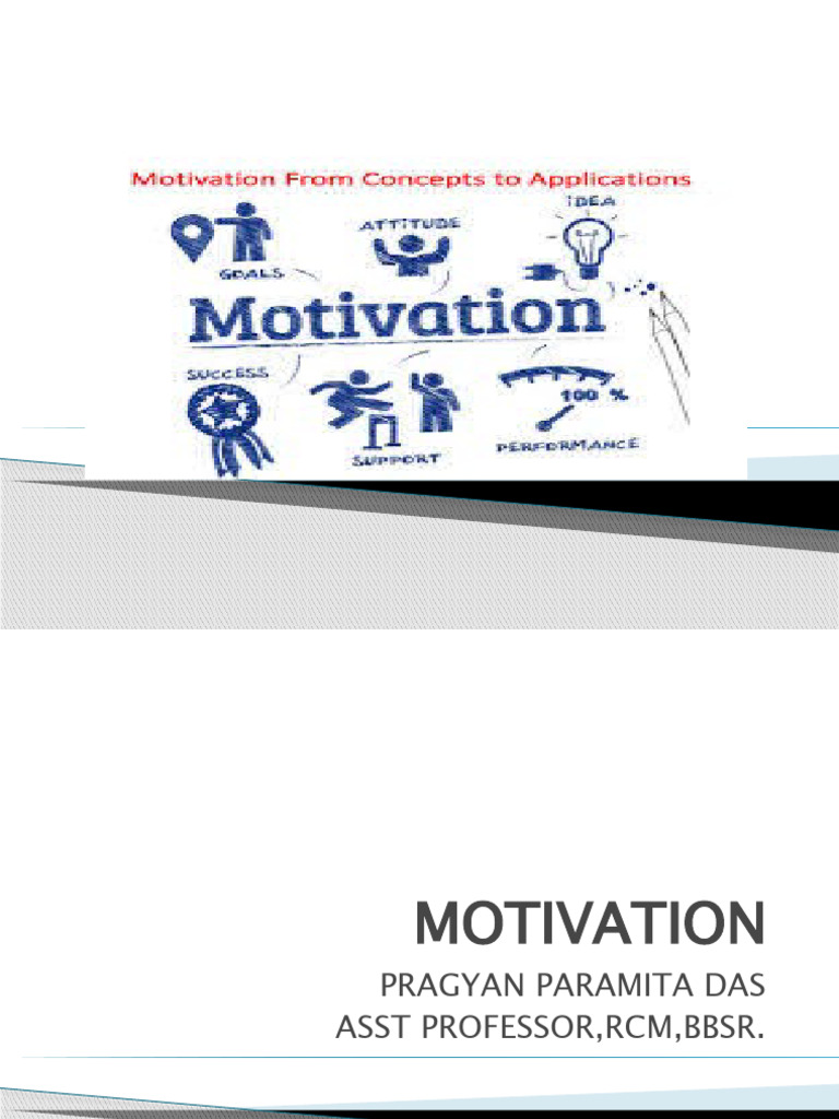 Ob PPT 2 Motivation | PDF | Motivational | Motivation