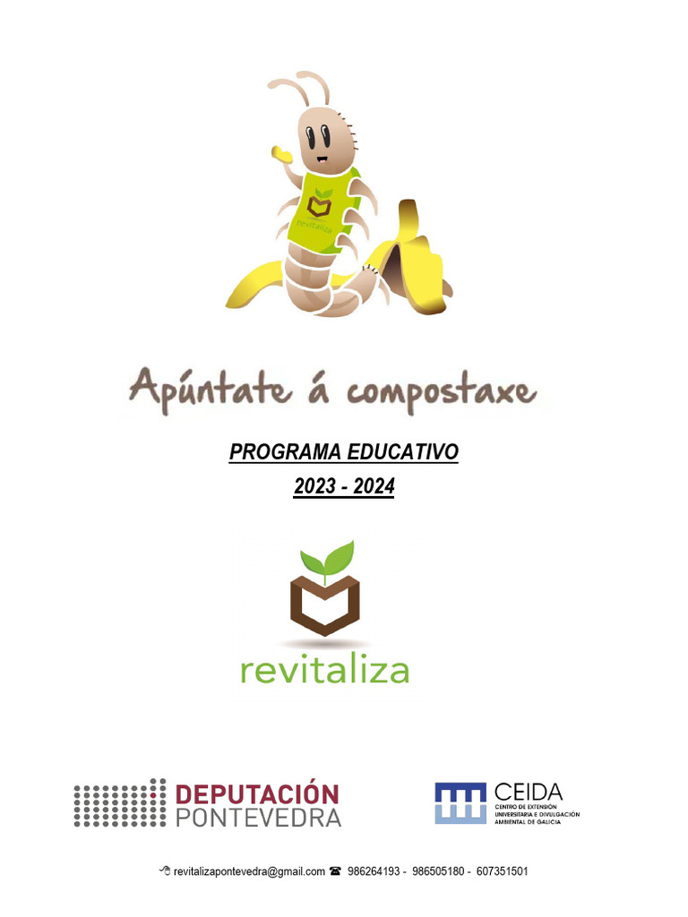 Revitaliza Programa Educativo 2023-2024 | PDF