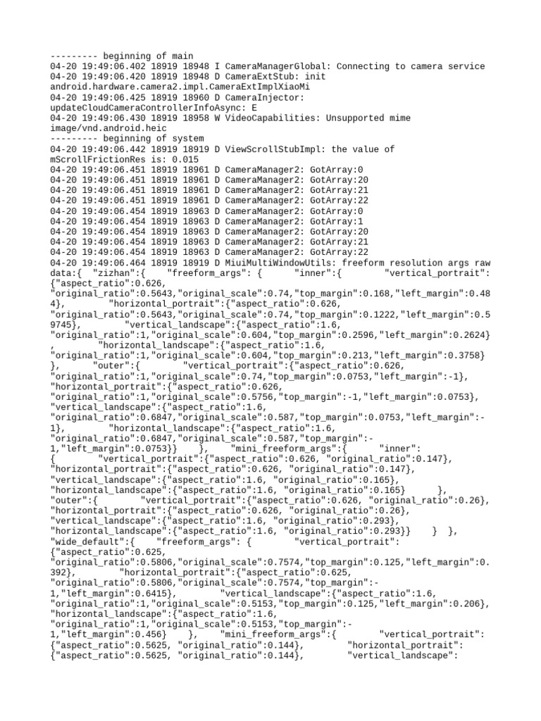 Log Cat 1713622746349 | PDF | Java (Programming Language) | Computing