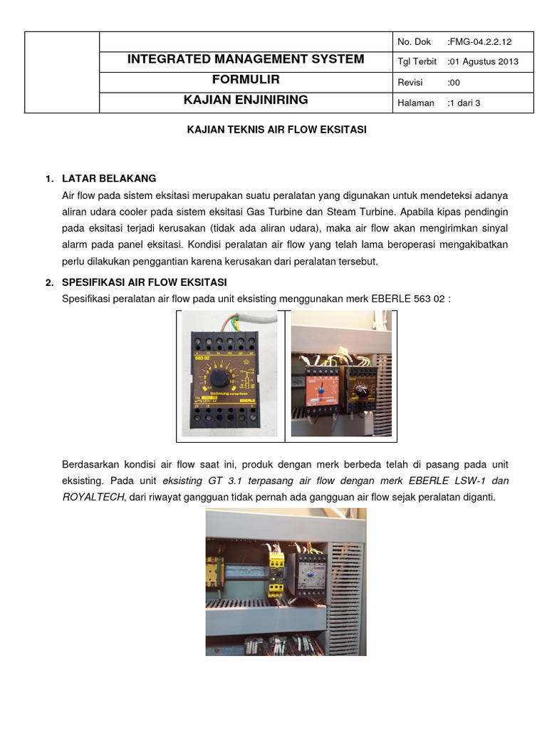 Kajian Air Flow AVR | PDF